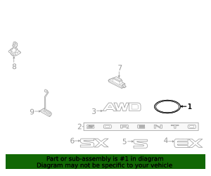 86300-R5000 - Emblem 2021 Kia Sorento | Kia.Parts Store