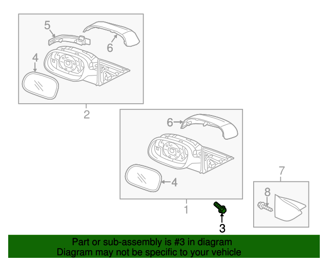 2004-2020 Kia Upper Center Pillar Trim Lower Bolt 11250-06166B ...