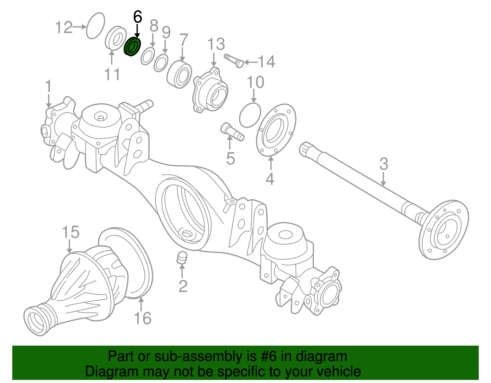 1997-2003 Infiniti QX4 Axle Nut 43262-0W000 | Infiniti of Orland Park