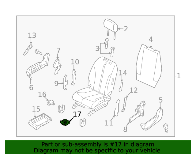 98856-9SE0A - Control Module 2018-2021 Nissan NV200 | Nissan Parts ...