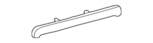 76812-60010 - License Molding 1998-2002 Lexus LX470 | Longo Lexus Parts