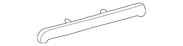 76812-60010 - License Molding 1998-2002 Lexus LX470 | Longo Lexus Parts