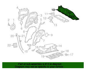 LR023777 - 2008-2012 Land Rover LR2 3.2L Engine Valve Cover - Land ...