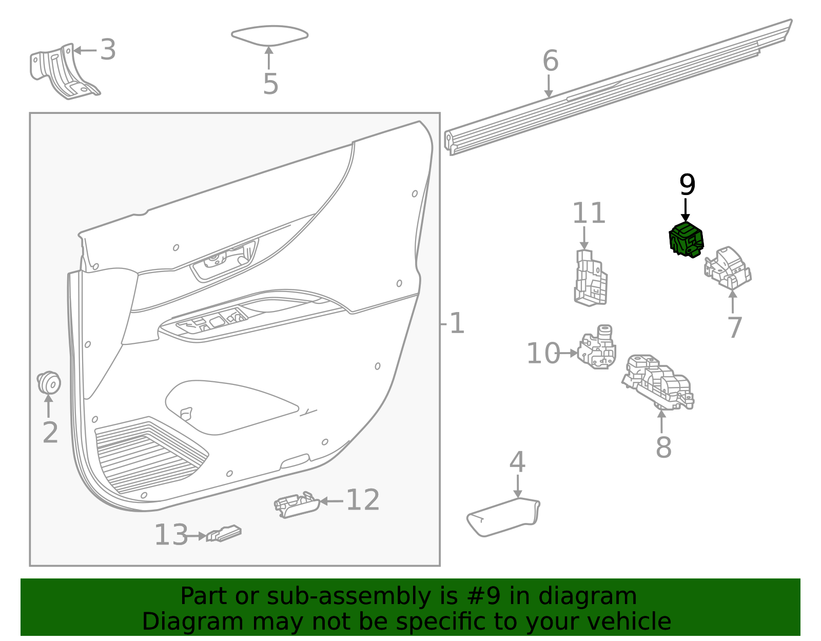 84930-30110 - High-Quality Door Lock Switch for 2023-2025 Toyota ...