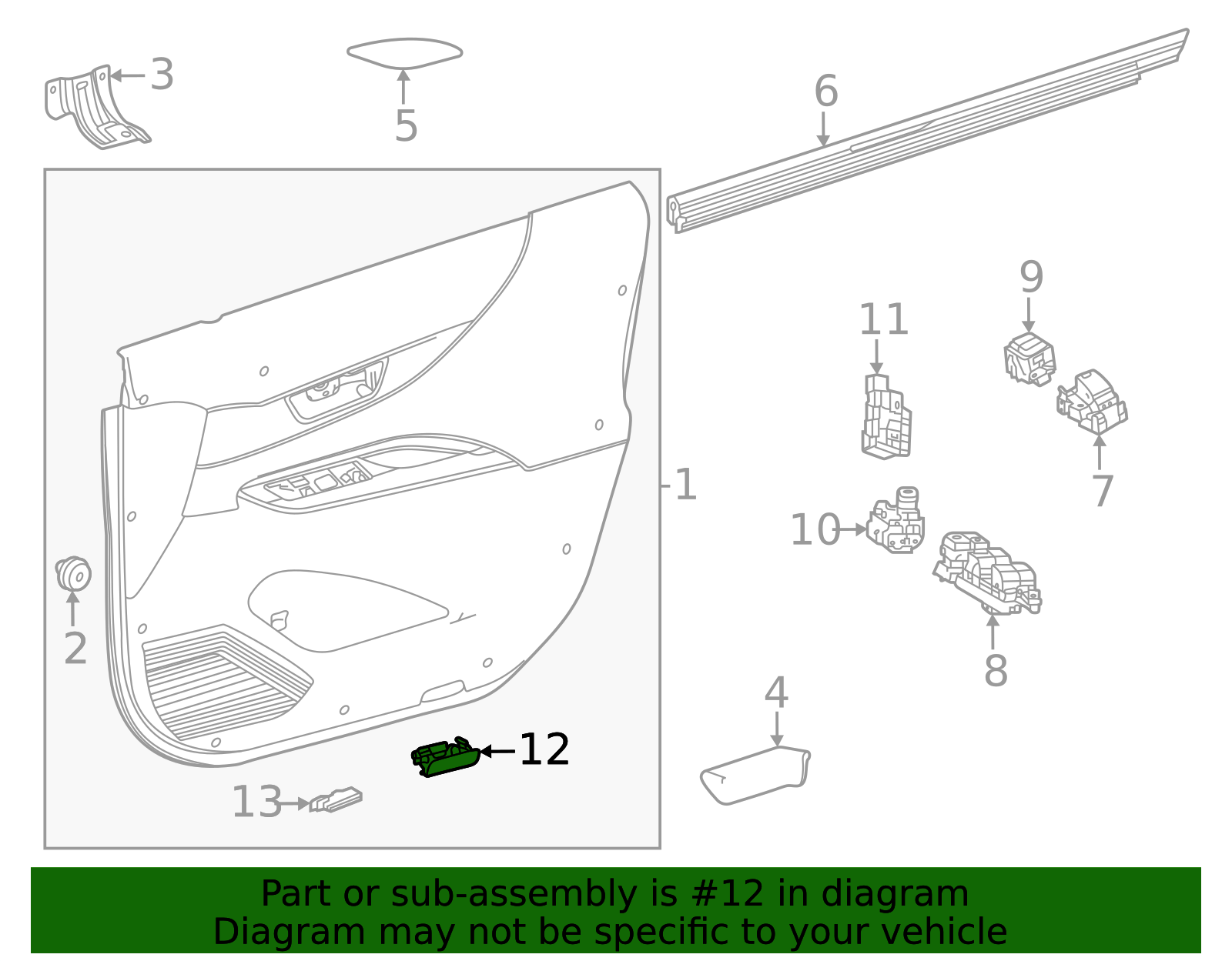 81230-11030 - High-Quality Courtesy Light for 2021-2025 Toyota ...