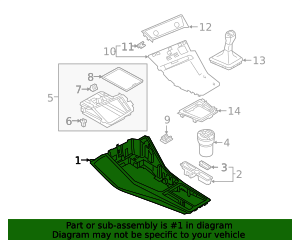 2019-2023 Audi Q3 Upper Frame 83B-863-242-6PS | Audi USA Parts