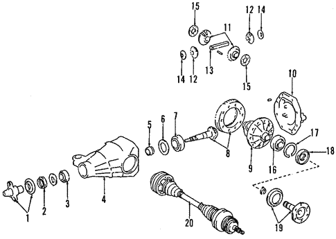 Differential for 1999 Lexus LS400 | LexusOfKendall