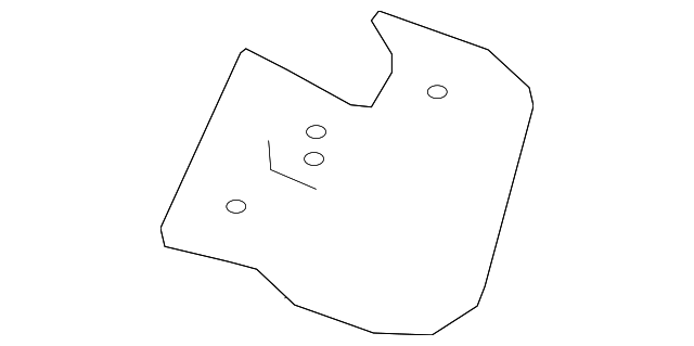 2019-2020 GM Reinforced Plate - Driver's Side (LH) 84037335 ...