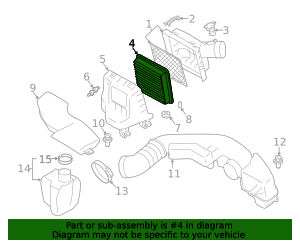 16546AA210 - Engine Air Filter 2022-2023 Subaru Crosstrek | AutoNation ...