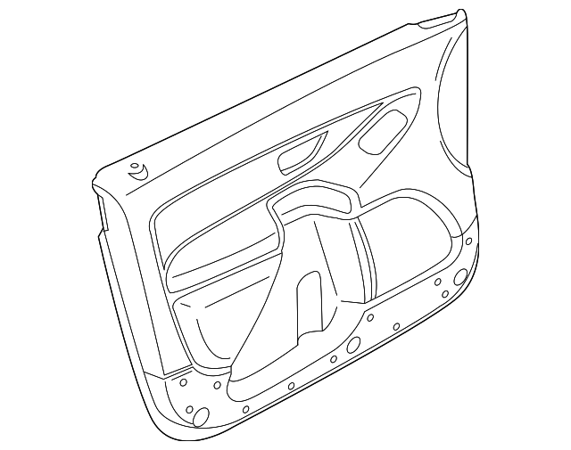 39995395 - Door Trim Panel - 2007-2014 Volvo XC90 | Volvo OEM Parts Direct