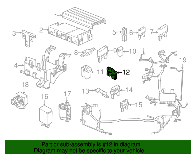 AE5Z-14526-BA - Circuit Breaker 2010-2020 Ford | AutoNation Parts
