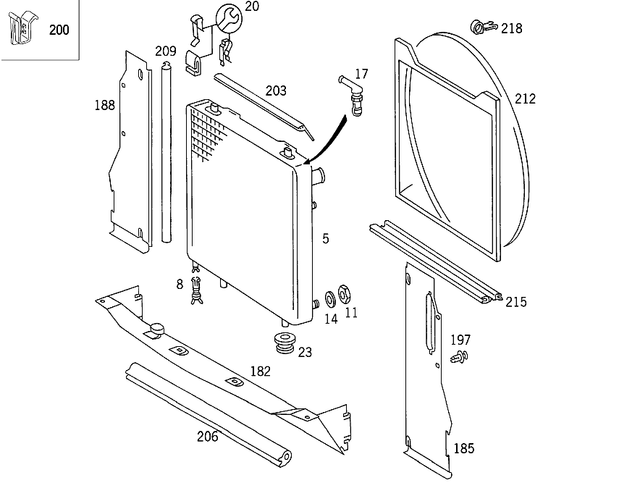 003-990-77-40 - Window 1954-1997 Mercedes-Benz | Mercedes-Benz USA Parts