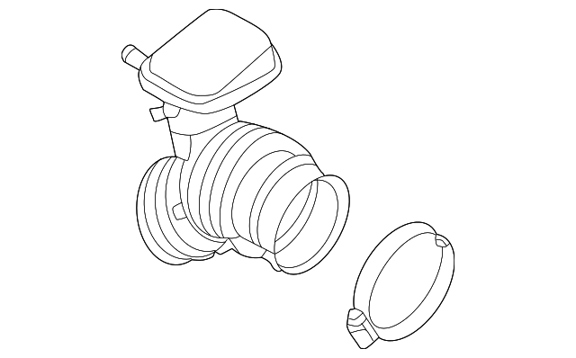 2020-2024 Nissan Air Inlet Duct 16576-5EA0B | Nissan Parts Store