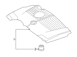 270-010-33-04 - Engine Cover 2018-2020 Mercedes-Benz | Mercedes-Benz ...