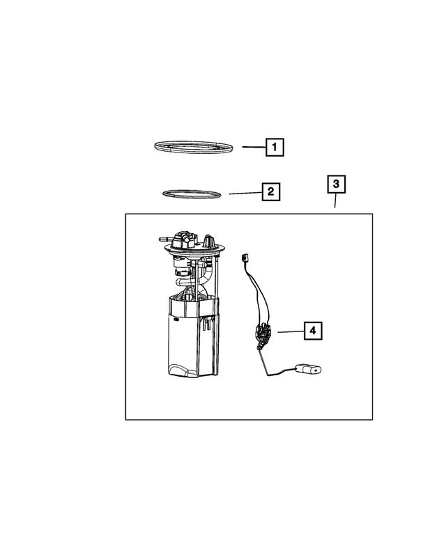 2021-2024 Ram 1500 Fuel Level Unit 68477079AB | Mopar eStore