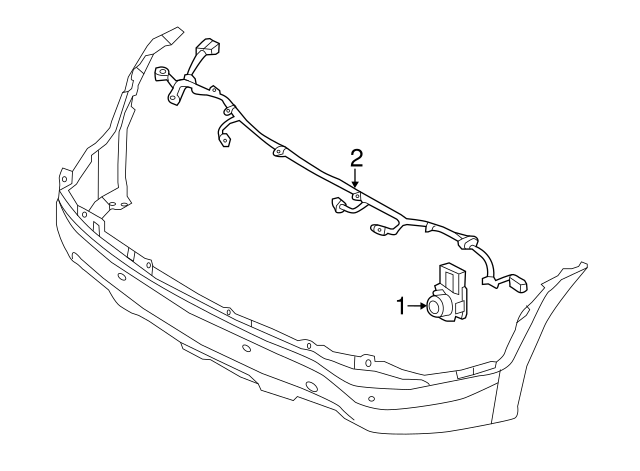 Genuine OEM Wire Harness Part# 91880-4Z014 Fits 2017-2018 Hyundai Santa ...