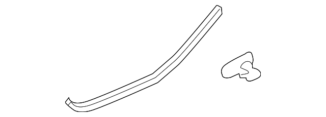 63512SJ100 - Lower Weather-Strip - 2019-2023 Subaru Forester | Subaru ...