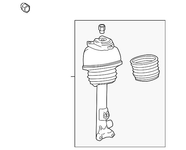 212-320-32-38-80 - Suspension Strut And Coil Spring Assembly 2010-2016 ...