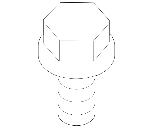 002-990-45-03 - Suspension Strut Mount Reinforcement Bolt - 2010-2017 ...