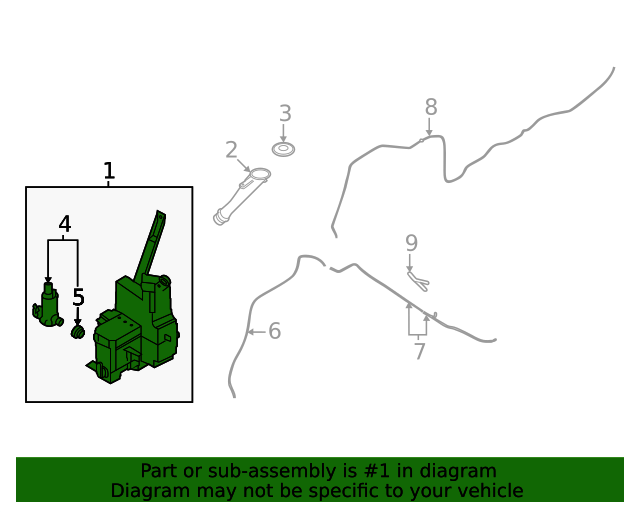 2021-2023 Nissan Rogue Reservoir 28910-6RR0A | OEM Parts Online