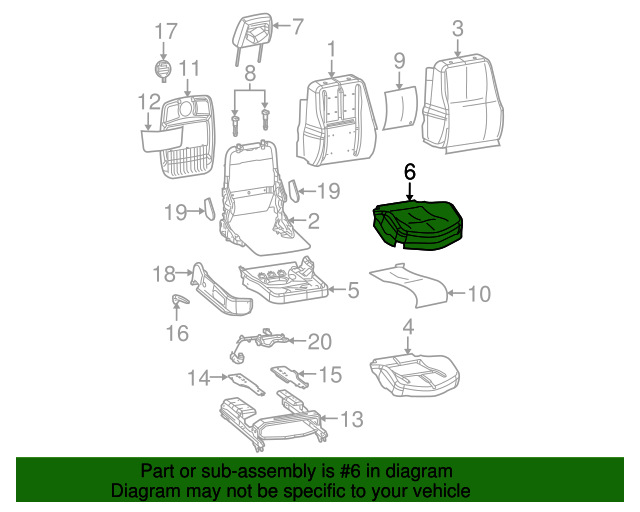 2006-2008 Pontiac Grand Prix Cover 88995628 | GMPartsDirect.com