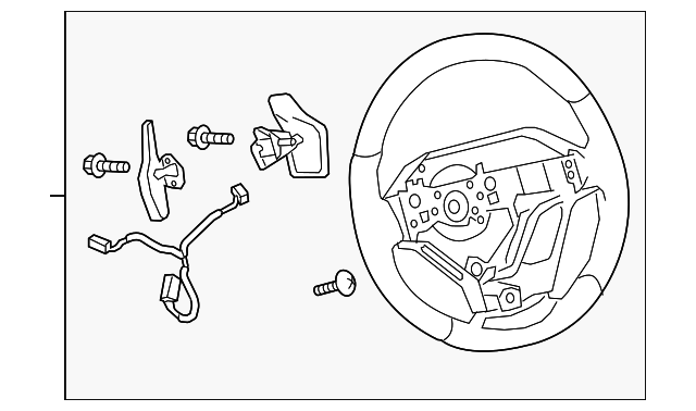 2018-2020 Lexus Steering Wheel 45100-53501-C1 | OEM Parts Online