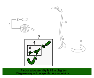 16267-28080 - Hose 2010-2012 Lexus HS250h | Longo Lexus Parts