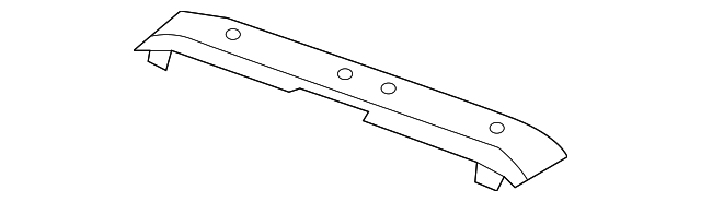 2007-2014 Cadillac Baffle Asm-Rad Air Upr 22737375 | GM Parts Center