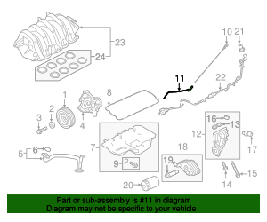 FL3Z-6754-C - Oil Tube 2015-2017 Ford | Ford OEM Parts Direct