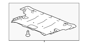2019-2020 Cadillac CT6 F Stiffener 84621143 | GMPartsNow