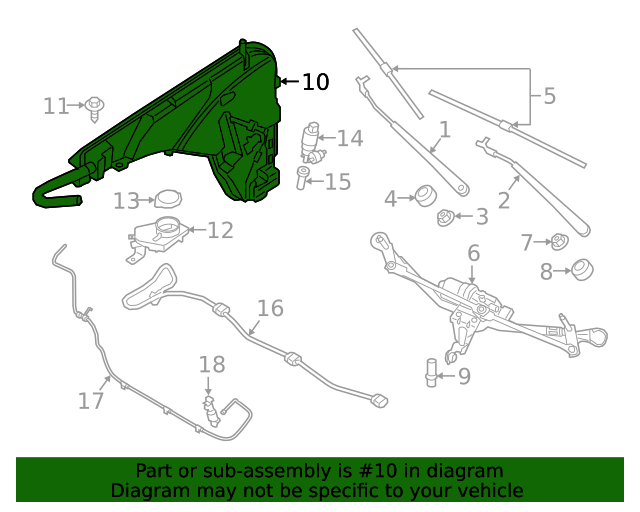 61667483867 - 2019-2024 BMW Reservoir (61-66-7-483-867) | BMW of South ...