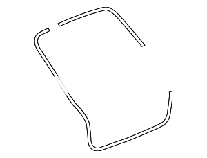 Genuine Weather-Strip On Body for 2006-2013 Land Rover Range Rover ...