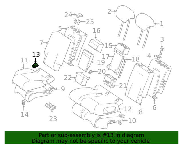 247-920-35-04-9051 - Child Restraint Anchor Plate Bezel 2020-2023 ...