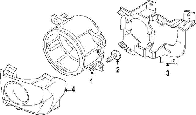 M2DZ-15266-A - Mount Bracket 2021-2024 Ford Bronco | Ford Parts Direct