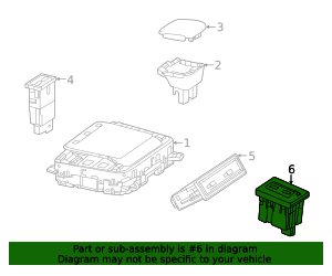 2019-2023 Mercedes-Benz USB Port 247-820-77-02 | AutoNationParts.com