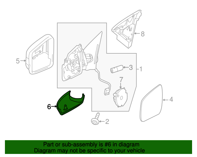 251-810-01-15-5349 - Lower Cover 2011-2012 Mercedes-Benz R 350 ...