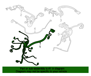 12-51-8-636-054 - Engine Wiring Harness 2017-2019 BMW | AutoNationParts.com