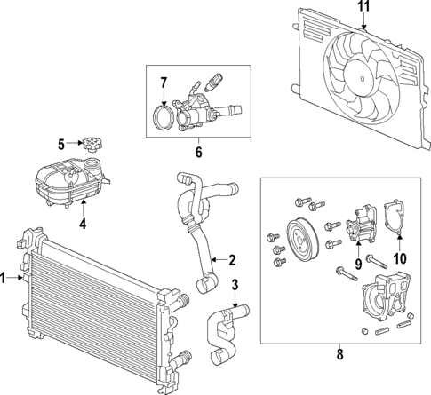 Cooling System for 2017 Ram ProMaster City | Mopar Parts Canada