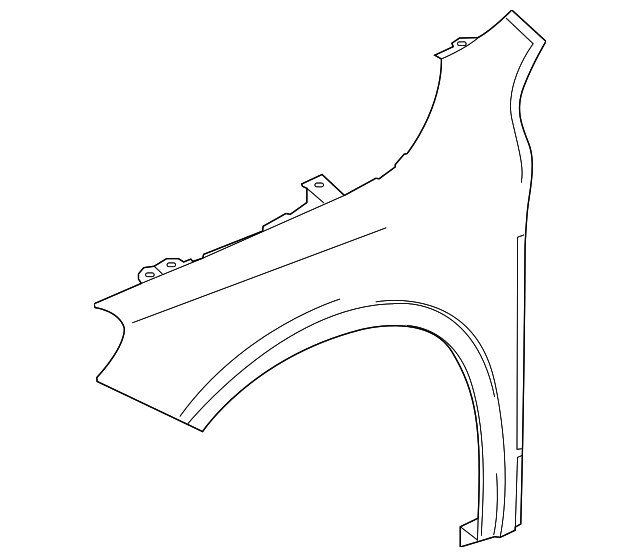 156-880-02-18 - Fender 2015-2020 Mercedes-Benz | Mercedes-Benz USA Parts