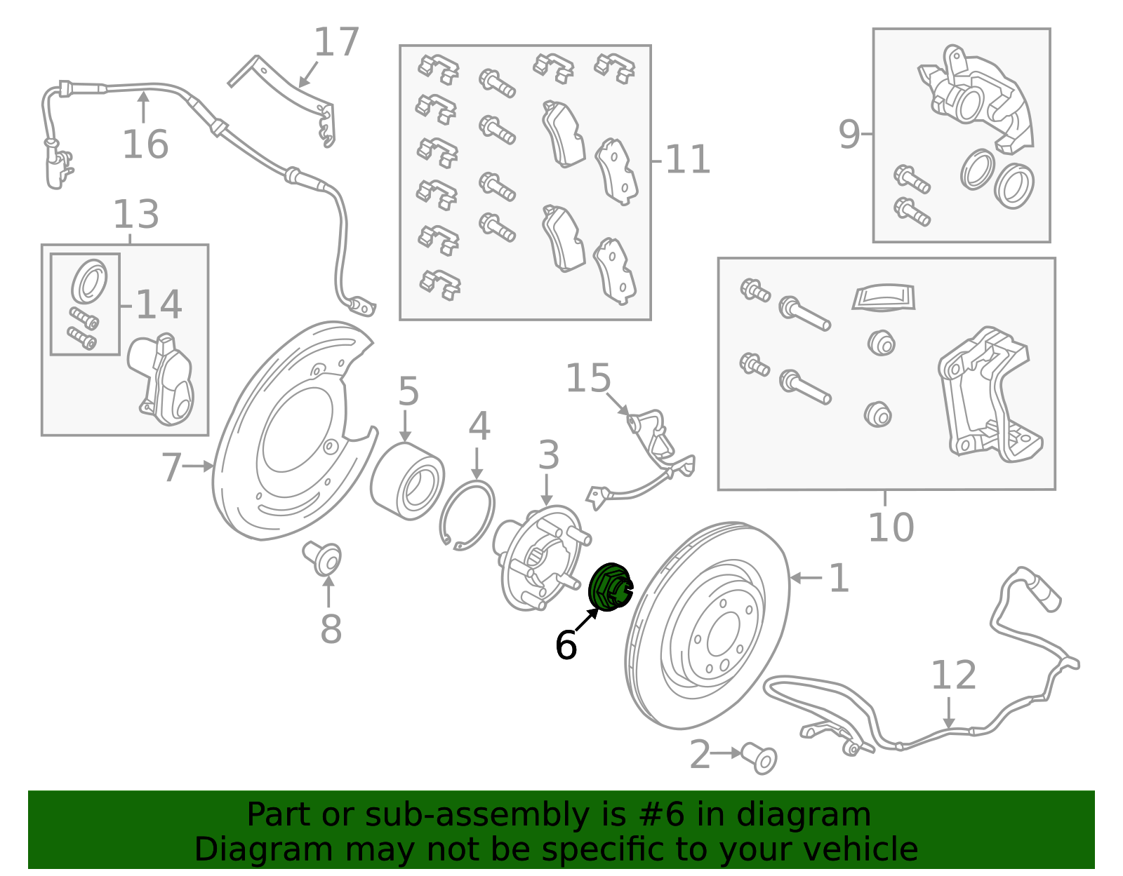 LR024151 - Axle Nut 2005-2024 Land Rover | AutoNation Parts