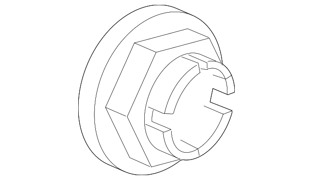 2005-2024 Land Rover Axle Nut LR024151 | OEM Parts Online