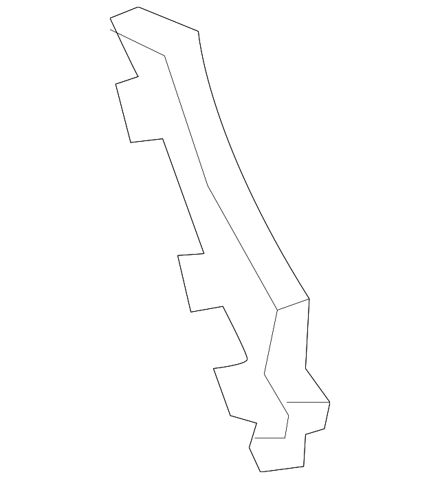 2019-2020 Mazda 3 Seal Plate - Passenger Side (RH) BCKA-50-1U1A ...