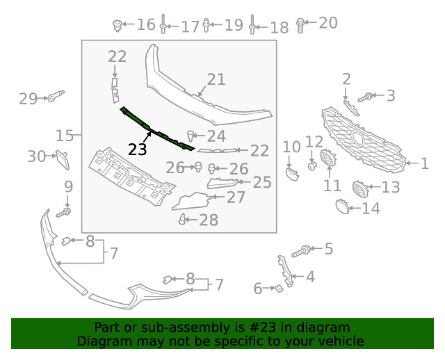 BCKA-50-1C1 - Center Plate - 2019-2024 Mazda 3 | Mazda Swag