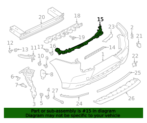 2019-2020 Jaguar I-Pace Center Bracket T4K5190 | JaguarParts.com