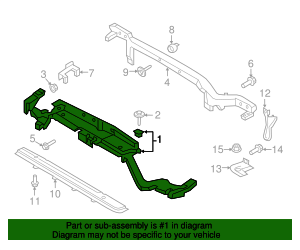 2016-2018 Lincoln MKX Front End Assembly FA1Z-16138-C | Varsity Ford
