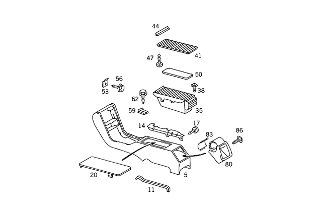 1990-2005 Mercedes-Benz Securing 000-994-93-45 | Mercedes-Benz Parts