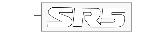 Genuine Toyota Nameplate part# 75455-0C050 for 2007-2023 Toyota ...