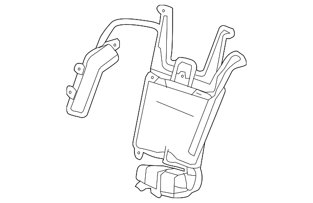 2014-2019 Chevrolet Corvette Front Seat Back Lumbar Bladder 84370101 ...