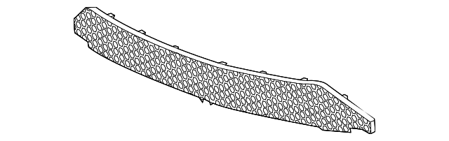 Genuine OEM Acura - Lower Grille Part# 71106-TJB-A00 | Acura Parts For Less