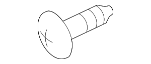 2019-2024 Acura License Mount Screw 93913-15720 | OEM Parts Online